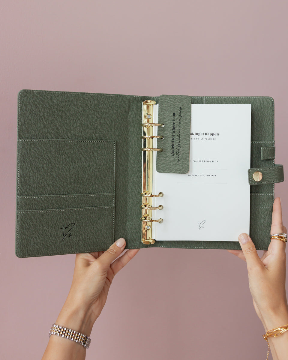 2026 Daily Ring Binder Planner Set – The Inspired Stories EU