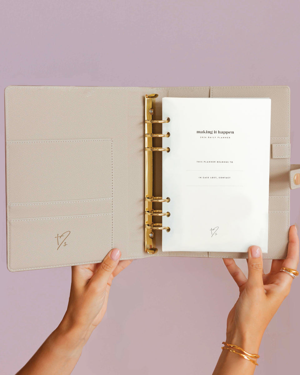 2026 Daily Ring Binder Planner Set – The Inspired Stories EU