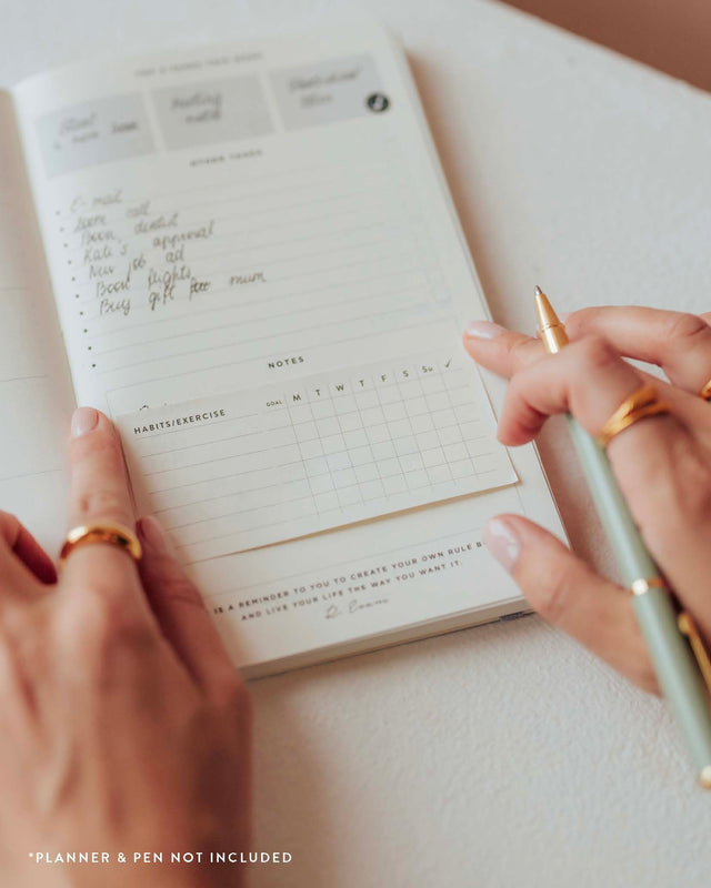 Habit Tracker Sticky Notes – The Inspired Stories EU